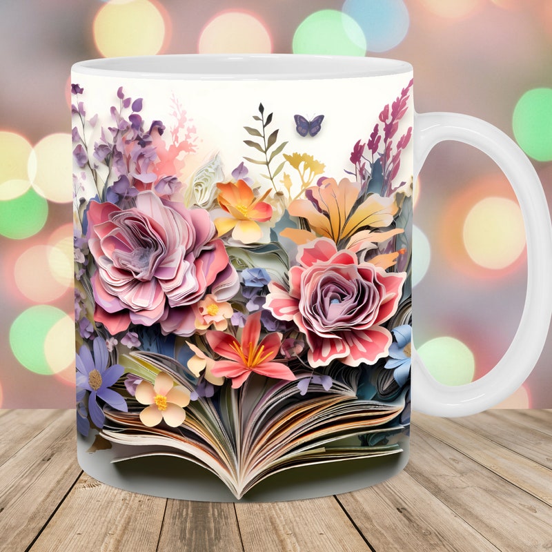 Book Mugs - Etsy