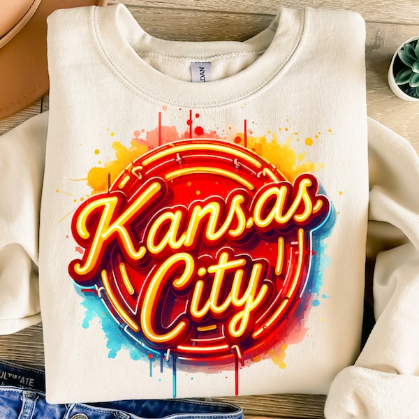 Kansas City Neon Png - Etsy