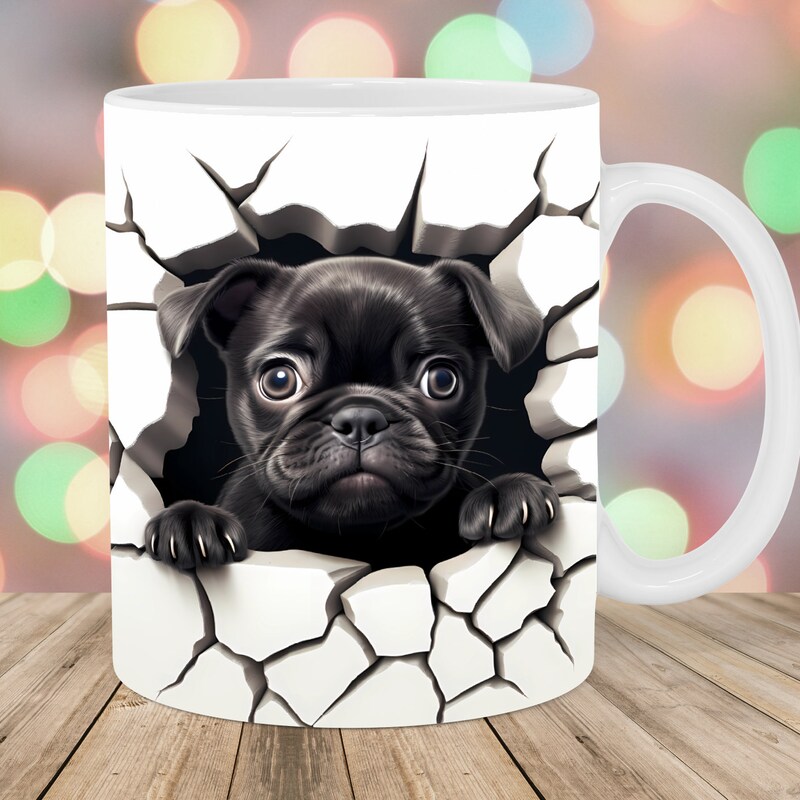 Pug Mugs - Etsy