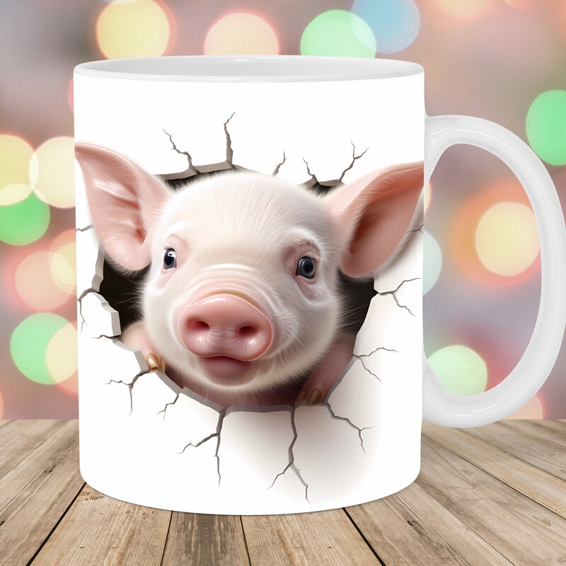 Pig Mug - Etsy