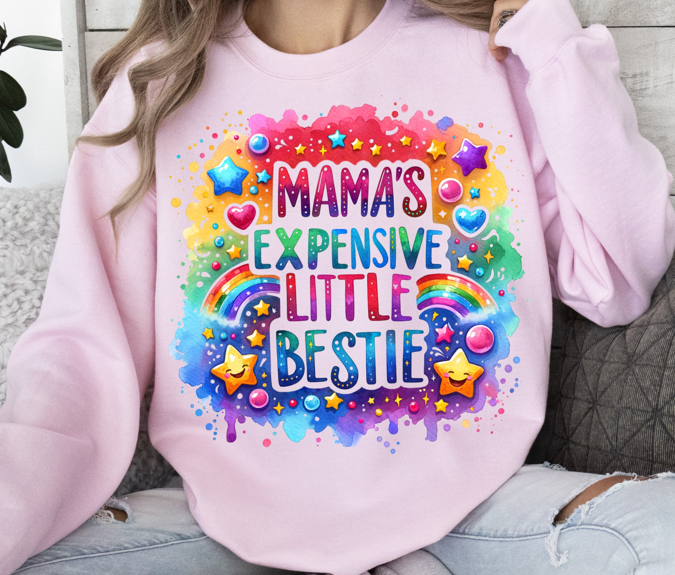 Mama's Expensive Little Bestie Png, Sublimation Design, Mom and ...