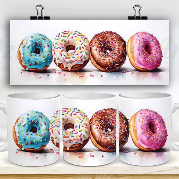 Donut Mug - Etsy