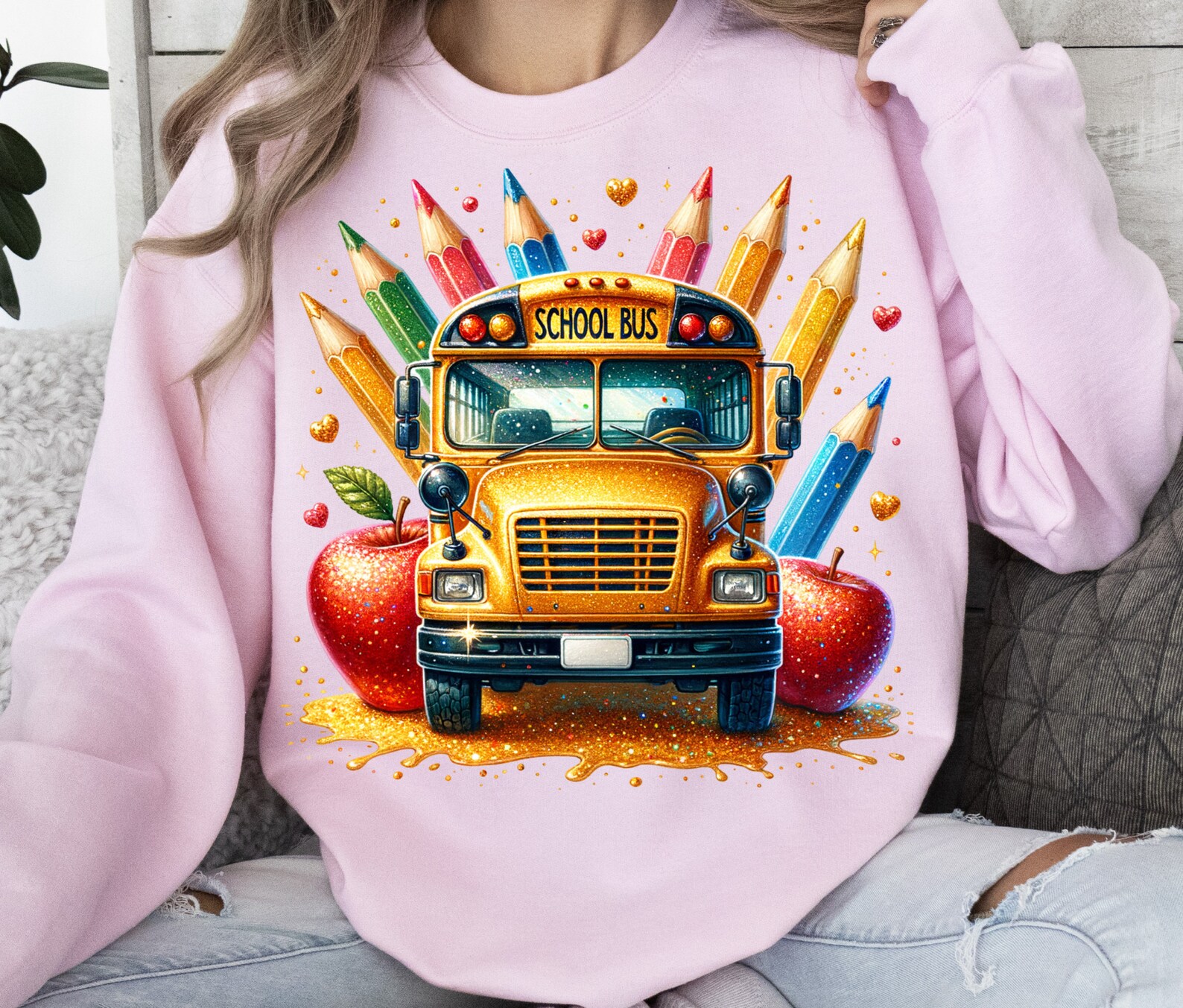 School Bus Driver Png, Sublimation Design, Back to School Png, Teacher ...