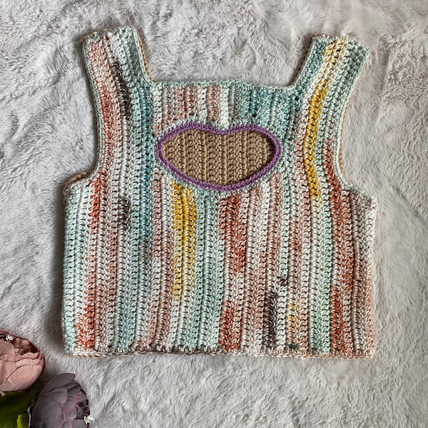 Heart Cut Out Top - Etsy