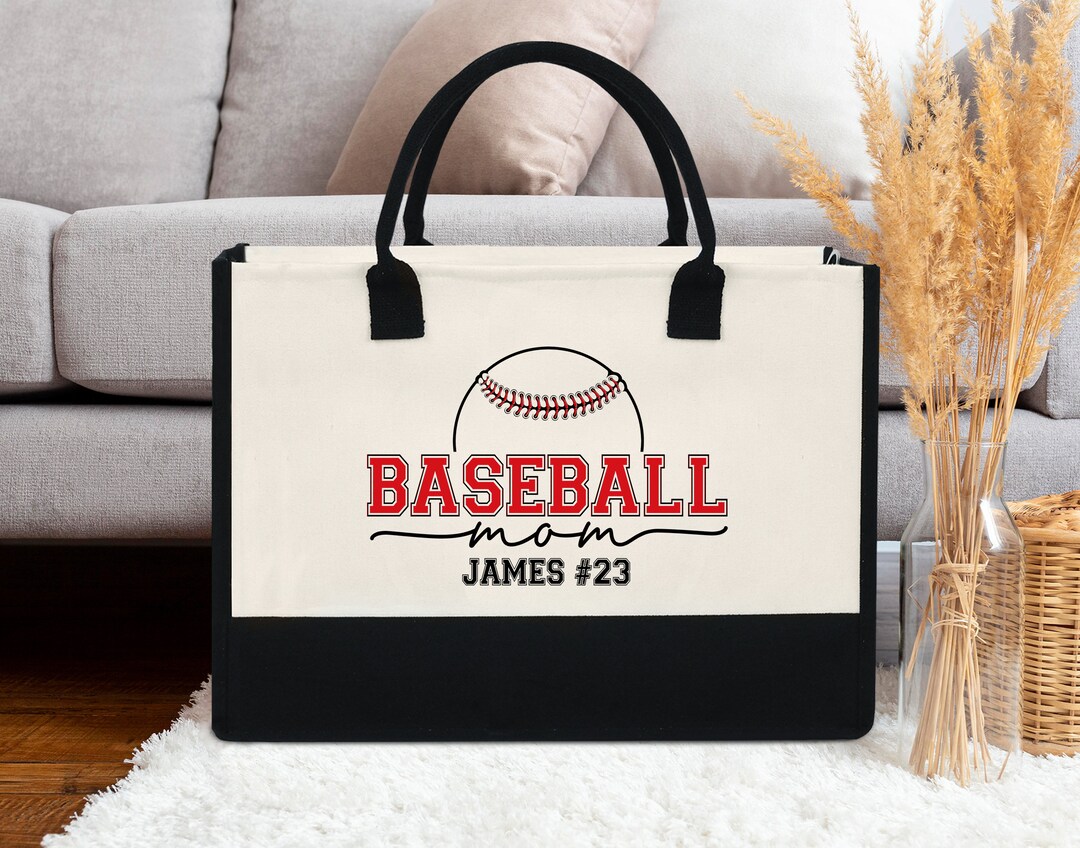 Baseball Mom Tote Bag, Custom Baseball Mom Gift, Mothers Day Gift ...