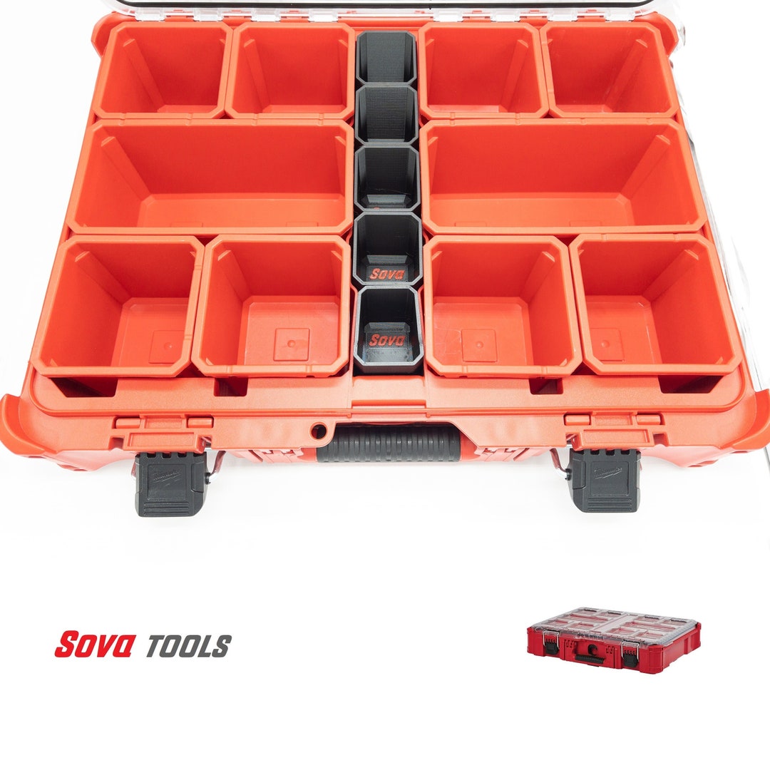 Milwaukee PACKOUT Organizer Center Bins (5 Bin Set) - Etsy