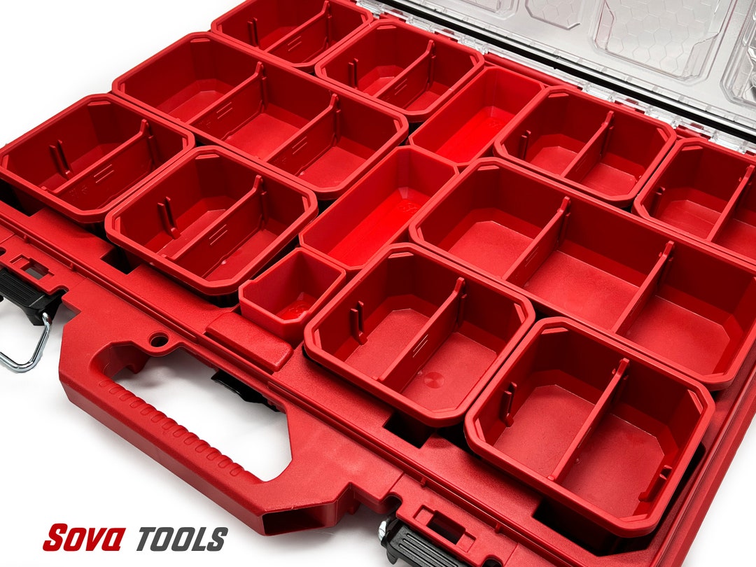 Milwaukee PACKOUT Low-profile Organizer Center Bins (3 Bin Set) - Etsy