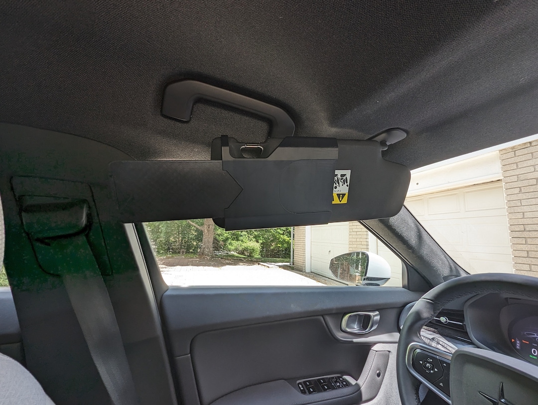 Polestar 2 Sun Visor Extender - Etsy