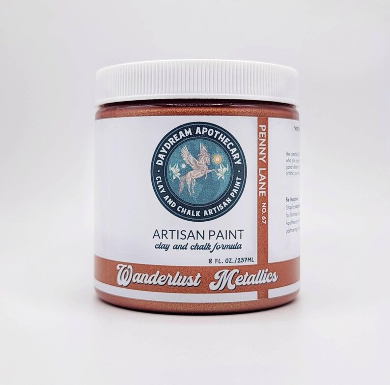 Metallic Copper Clay and Chalk Paint Penny Lane - Etsy