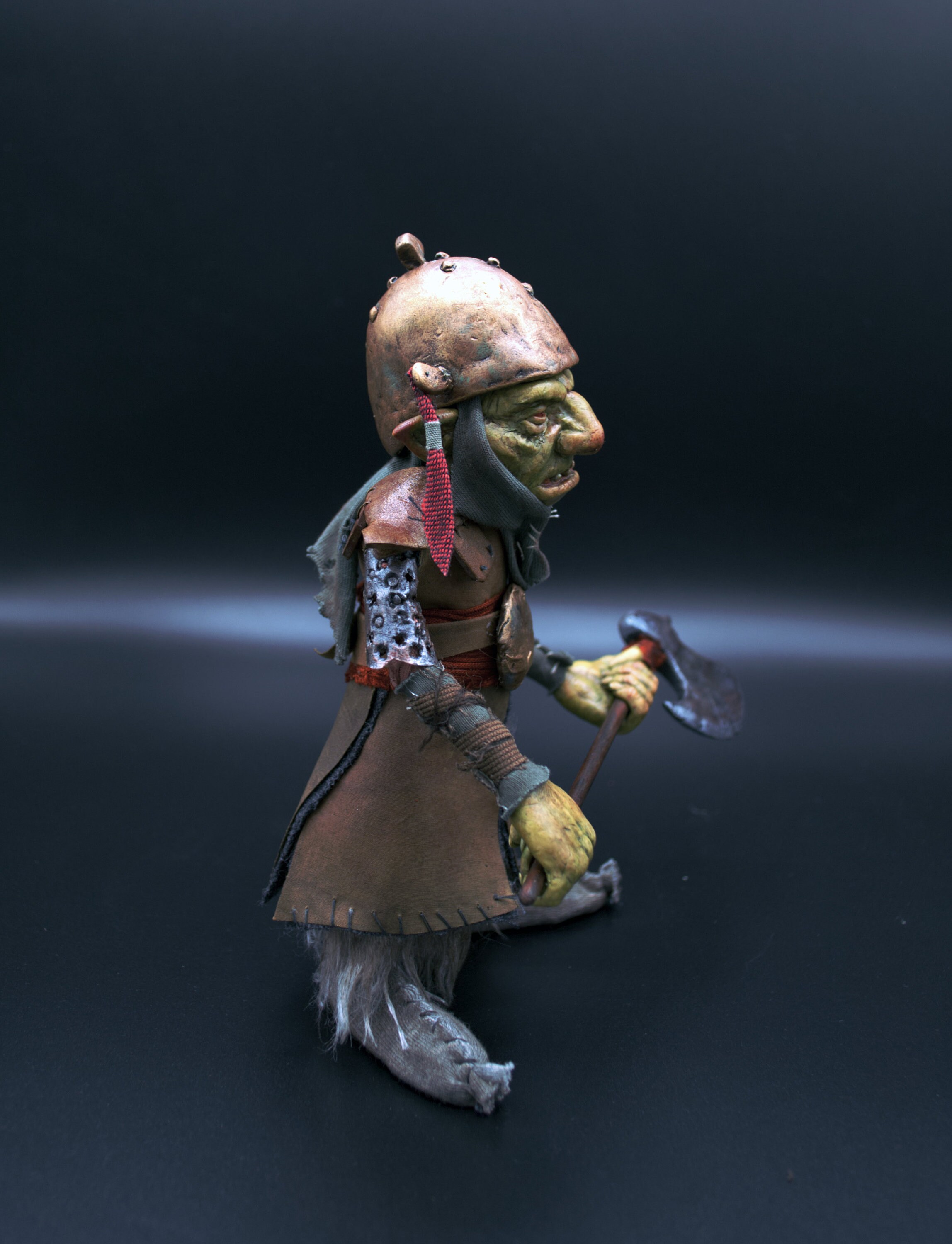 Goblin Axe Master, Sculpture, Fantasy, Artdoll, Ooak, Unique Piece, - Etsy