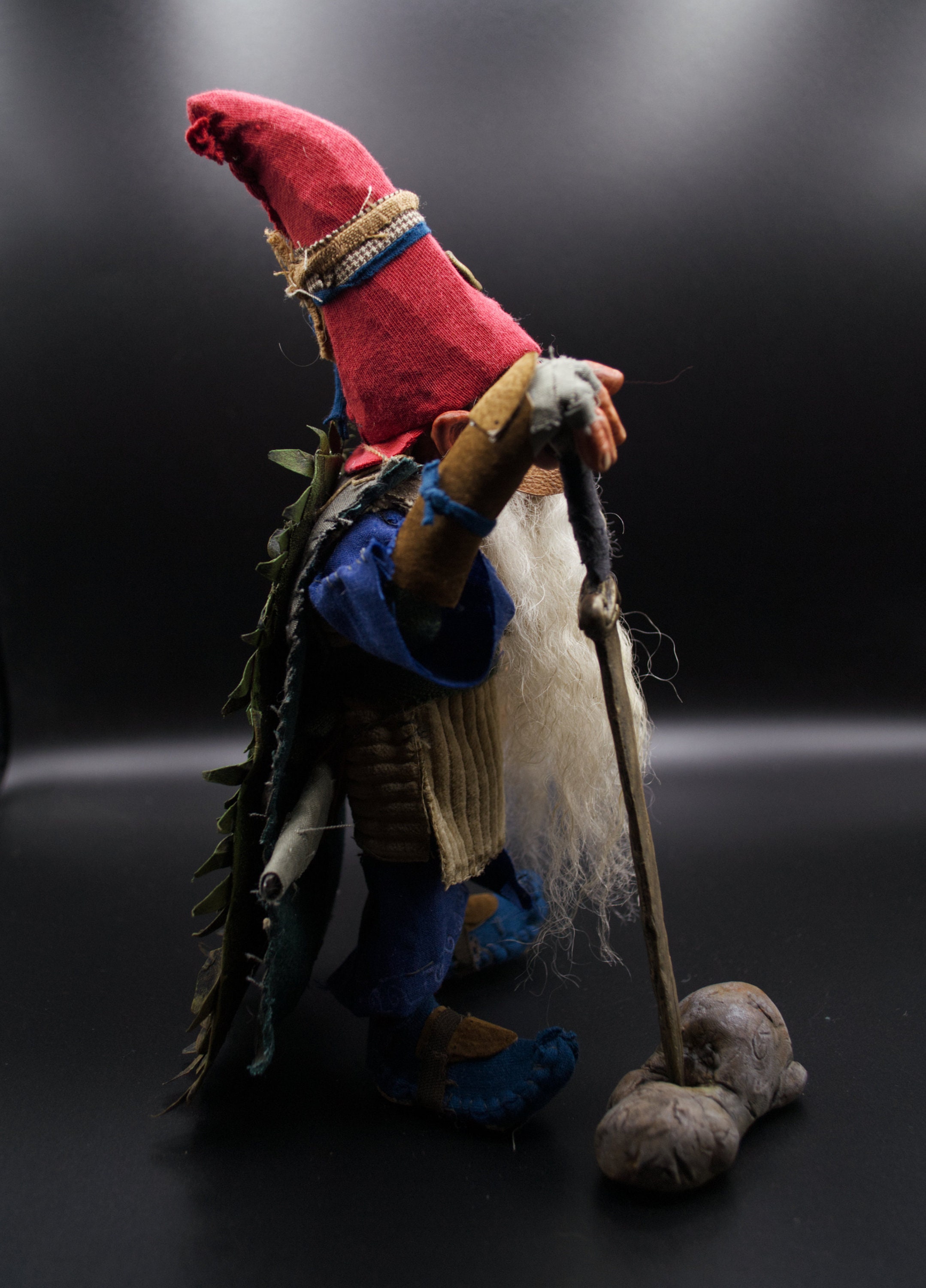 Gnome Sword Master Poseable Sculpture Artdoll Dwarf - Etsy Australia