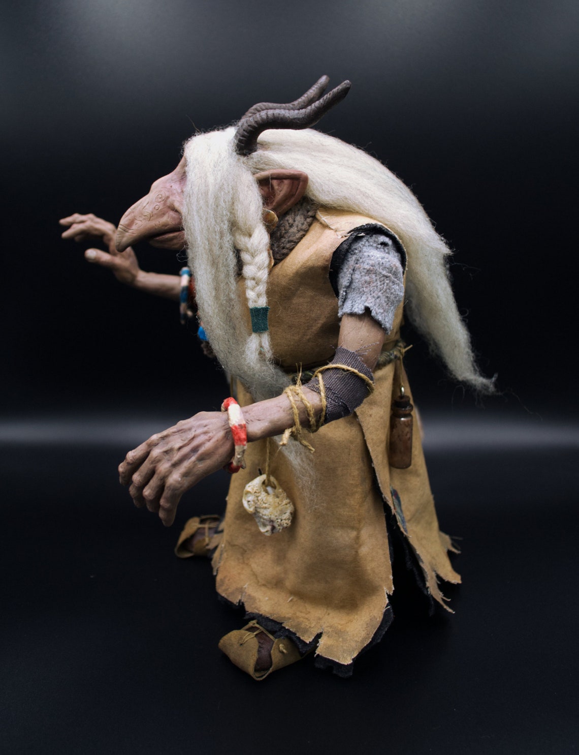 Helen the Troll Witch, Artdoll, Brian Froud, Poseable, Sculpture ...