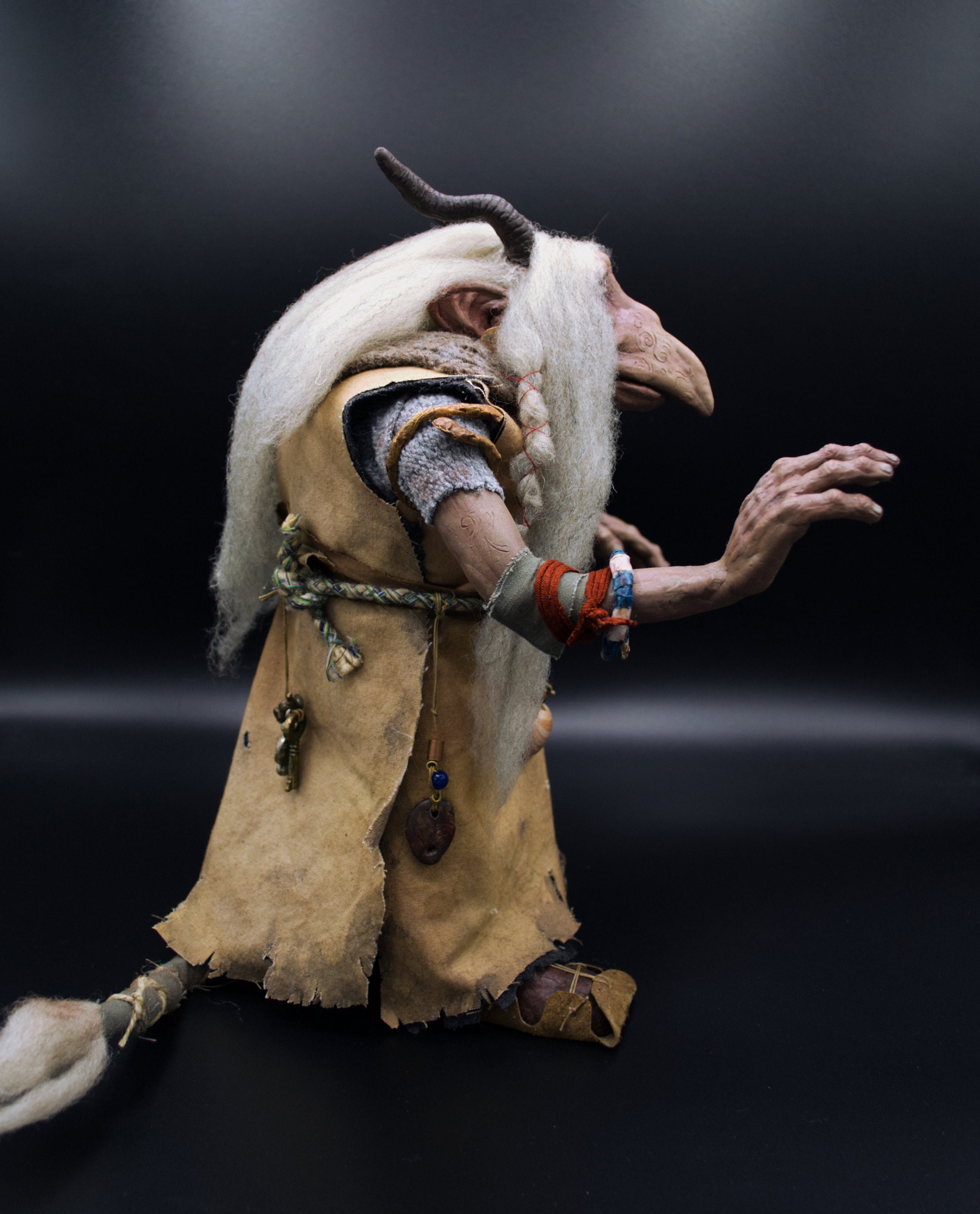 Helen the Troll Witch, Artdoll, Brian Froud, Poseable, Sculpture ...