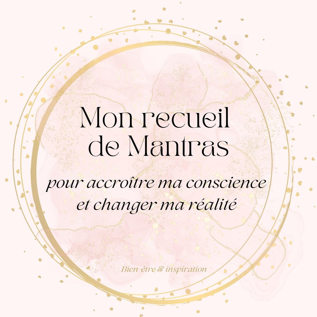 My Collection of Mantras - Digital Journal of Positive Affirmations in ...