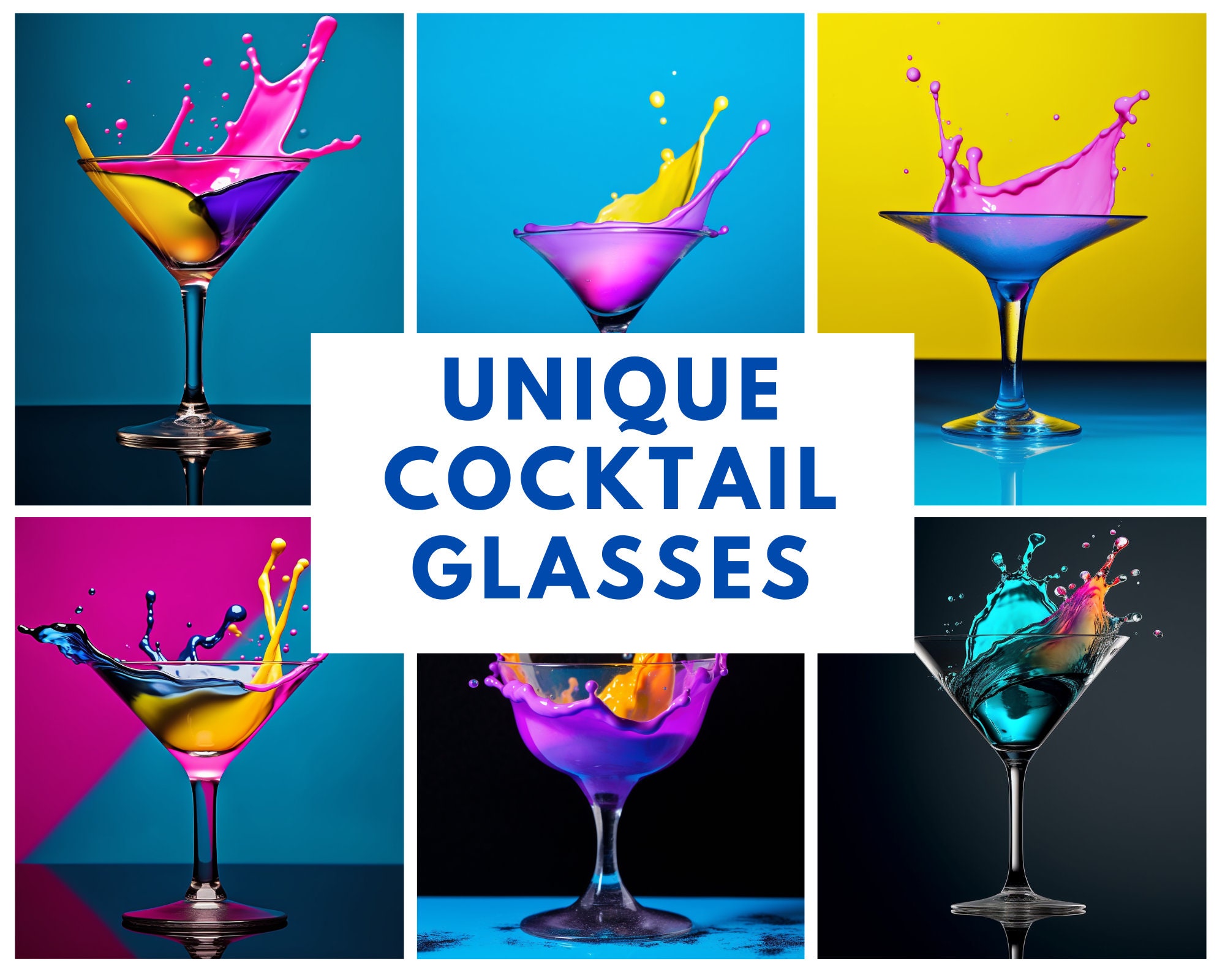 Cocktail Gläser Transform Into Water, Colors, Splash, Spritzer, PNG ...