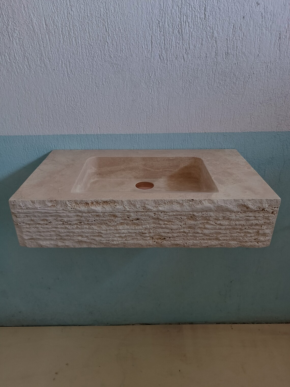 Travertine Sink, Travertine Scallop Sink, Travertine Chisel Sink ...