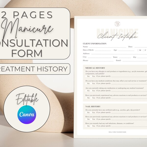 Nail Salon Client Booking - Etsy