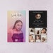 Editable Tiktok Business Card Template, Tiktoker Calling Card Canva ...