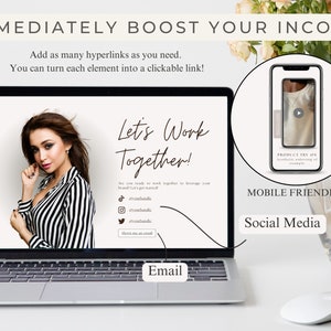 UGC Creator Bundle Starter Kit, UGC Portfolio, Editable UGC Contract ...