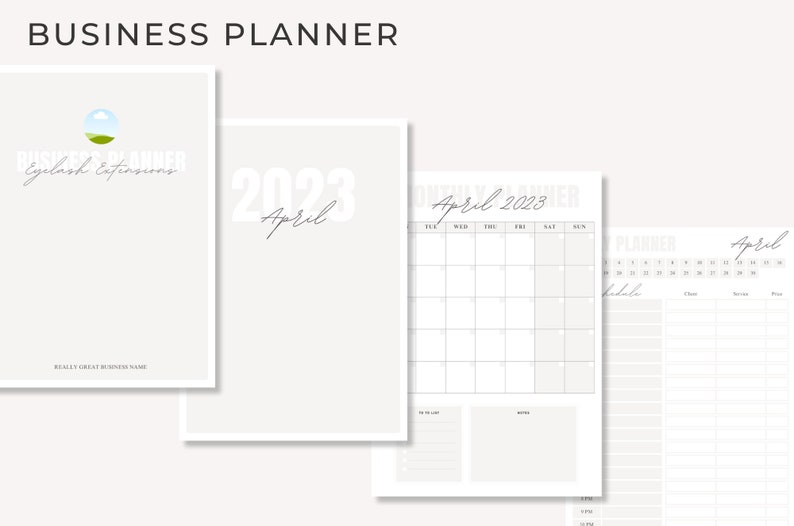 Digital Lash Tech Planner, Digital Client Record Book Lashes, Lash Tech ...