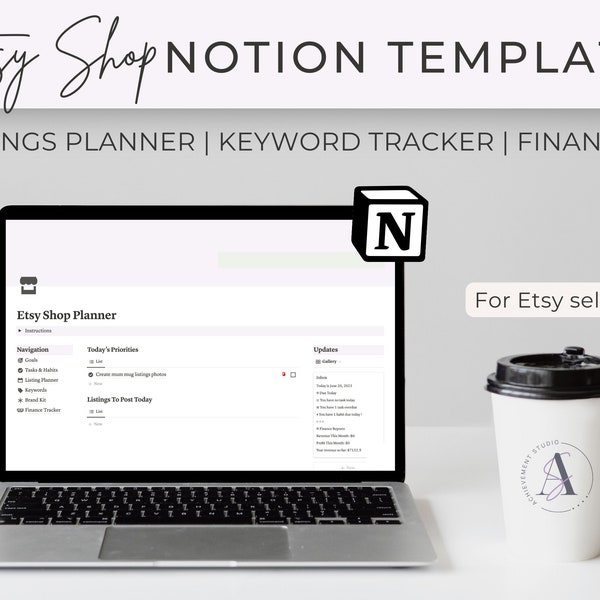 Shop Manager Dashboard - Etsy