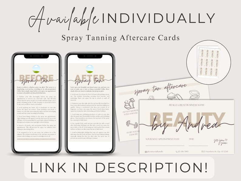 Editable Spray Tan Forms Bundle, Spray Tanning Consent Form Template ...