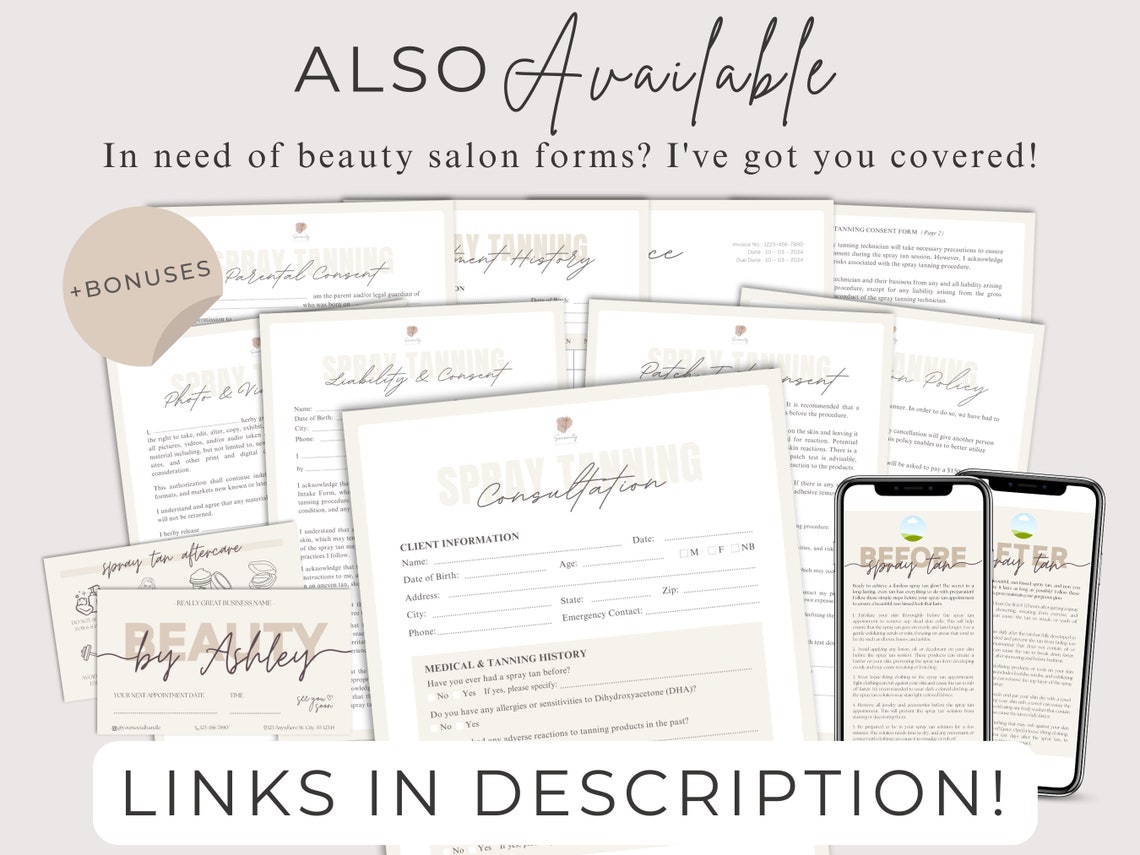 Professional Salon Booth Rental Contract Form, Salon Station Lease ...