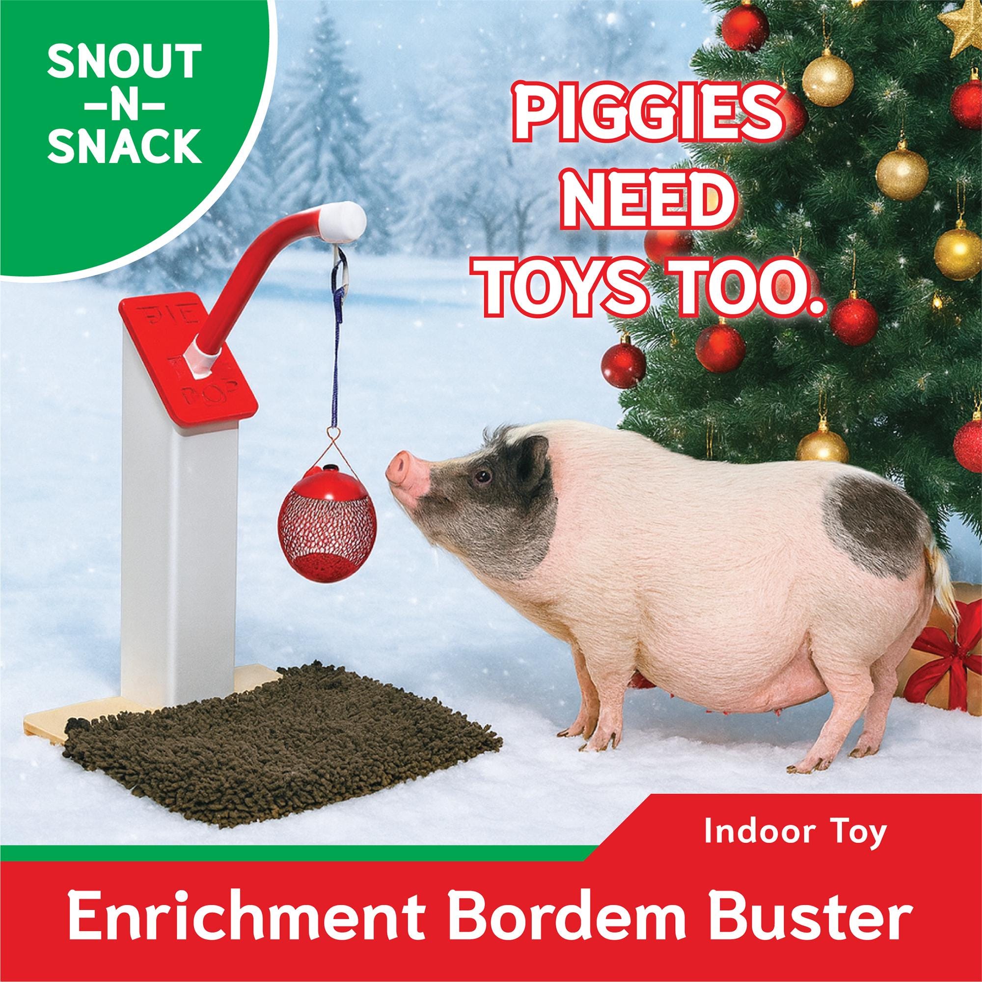 Snort-n-snack™ : Pot Belly Pig Enrichment Activity | Indoor Piggy Toy ...
