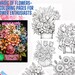 Magic of Flowers Coloring Book | 75 Flower Coloring Pages | A ...
