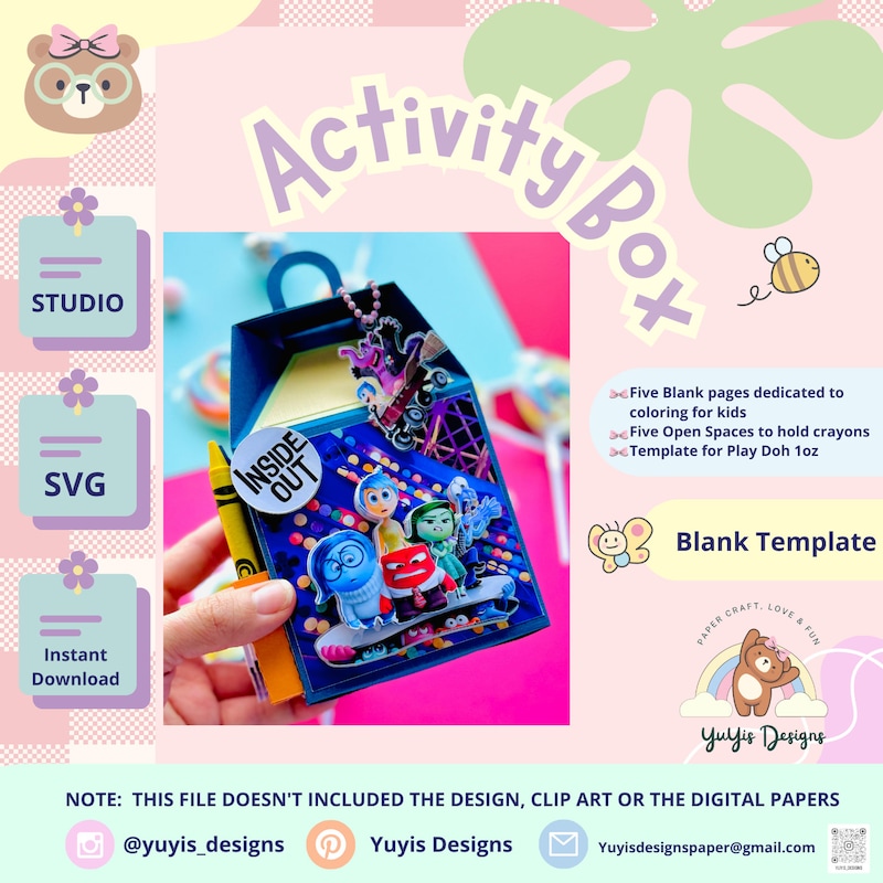 Kids Activity Box - Etsy