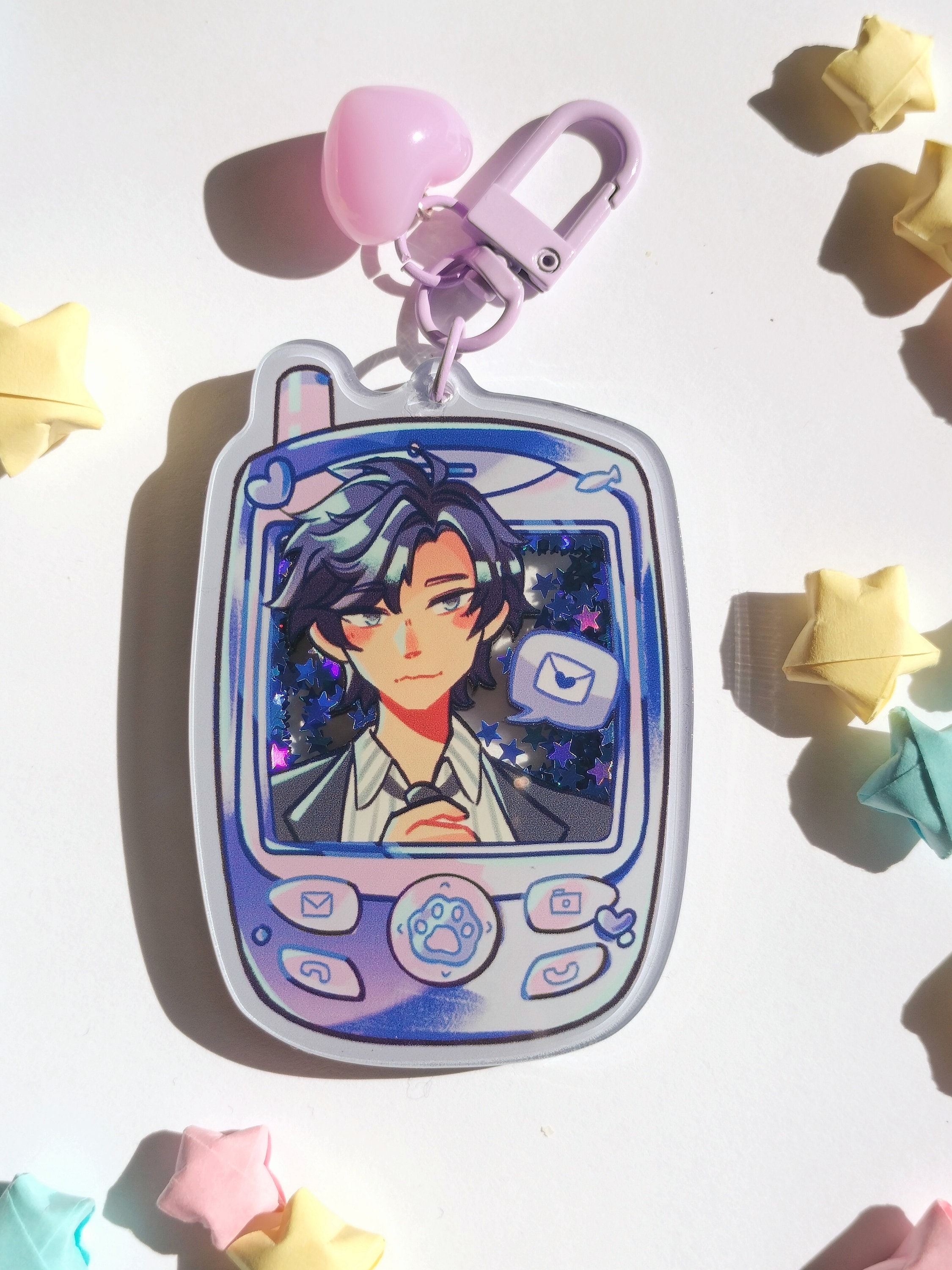 Mystic Messenger Shaker Keychains | Mysme Charms - Etsy