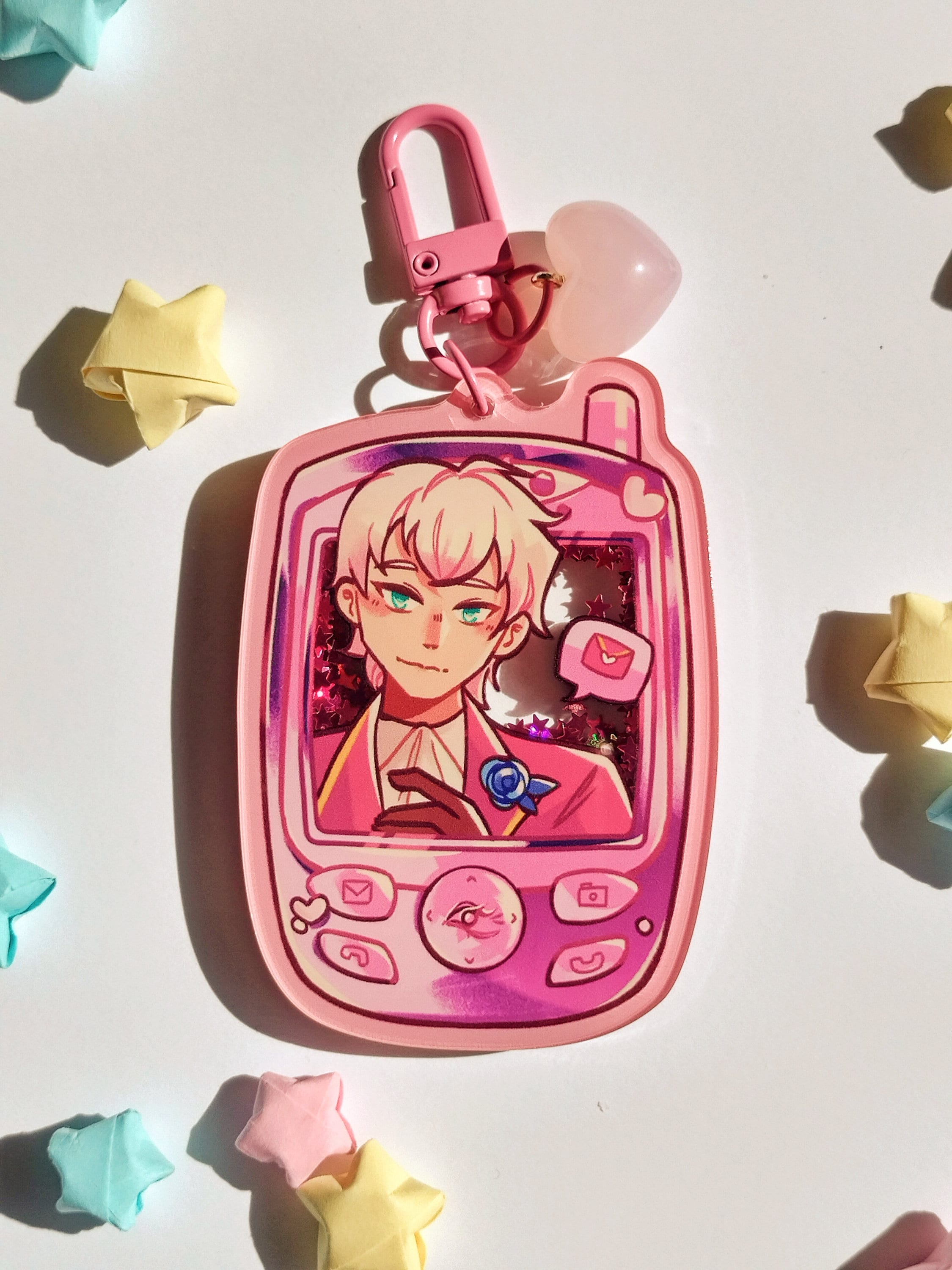 Mystic Messenger Shaker Keychains | Mysme Charms - Etsy