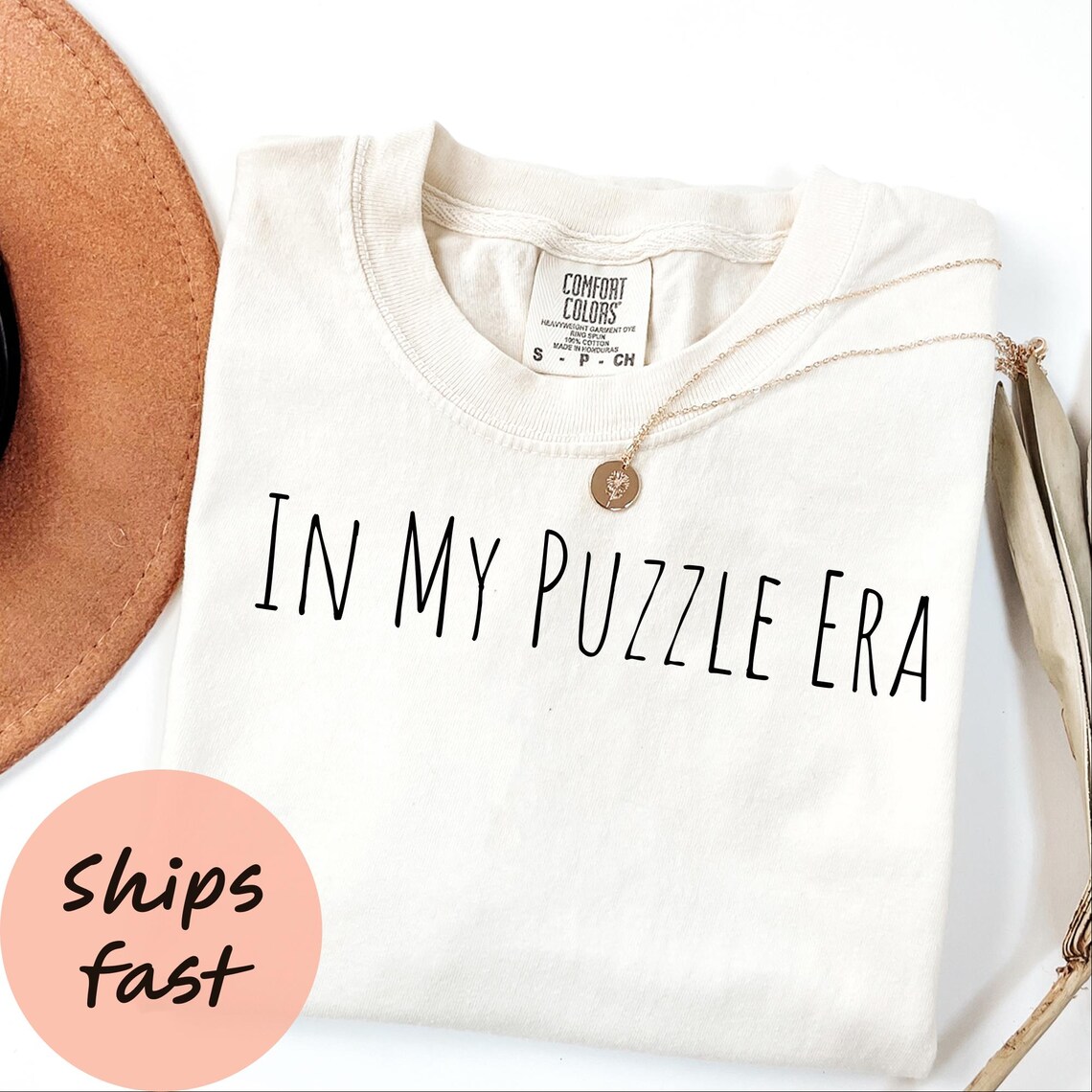 Comfort Colors® in My Puzzle Era Shirt, Jigsaw Puzzle Lover Tee, Brain ...