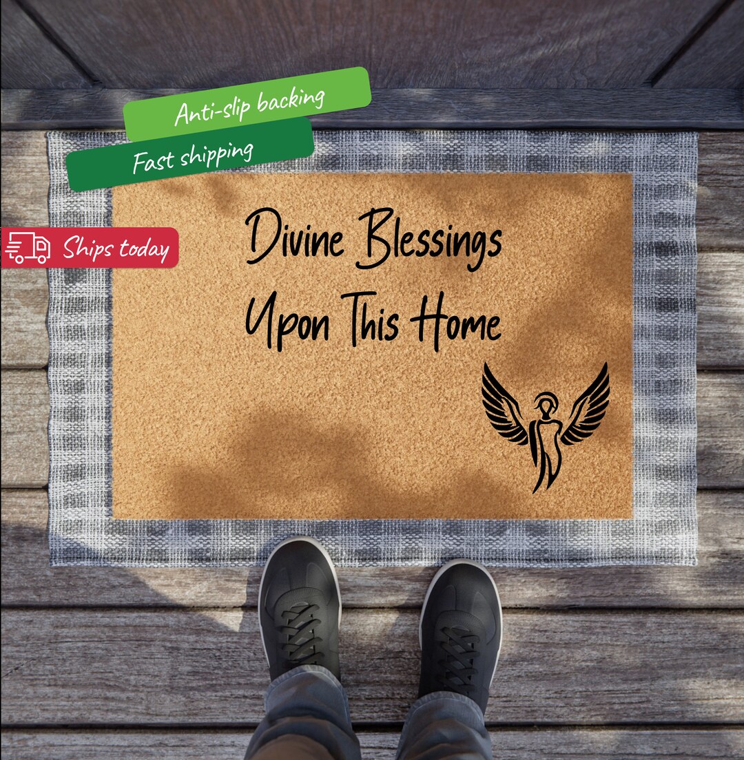 Welcome to Our New Home Welcome Mat for Outdoor Use, Eco-friendly Coir ...