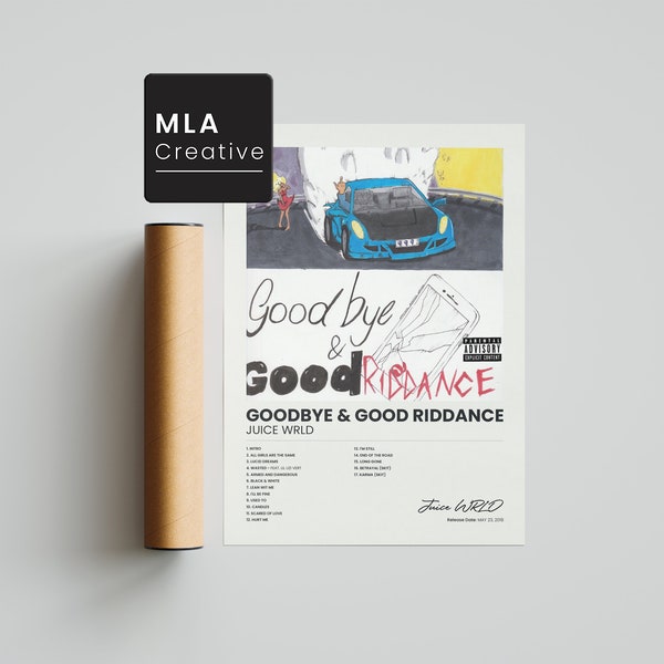 Juice Wrld Goodbye and Good Riddance Poster - Etsy Australia