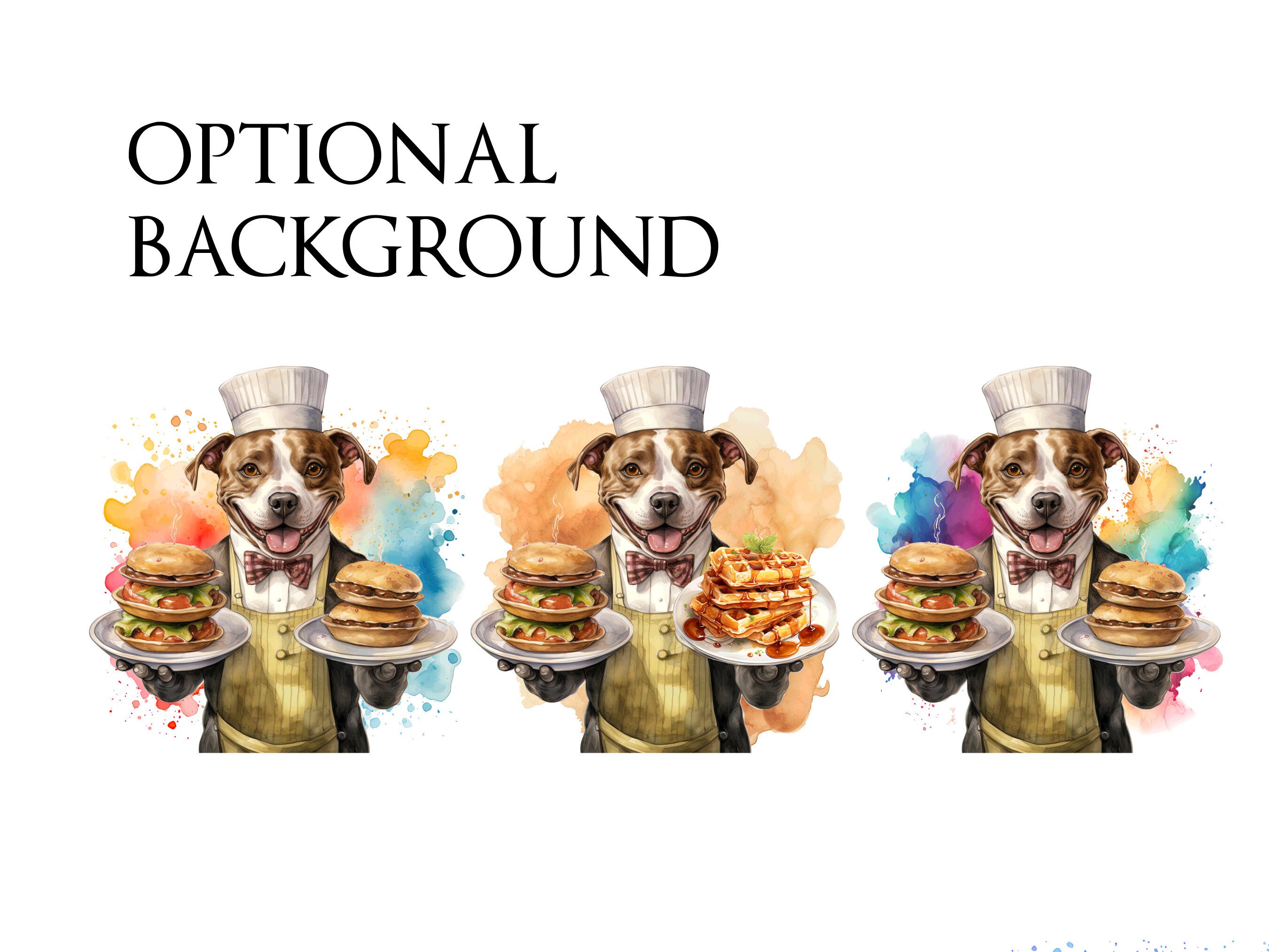 Cute Chef Dogs | Watercolor | Cooking, Foodie, Food | PNG Clipart ...