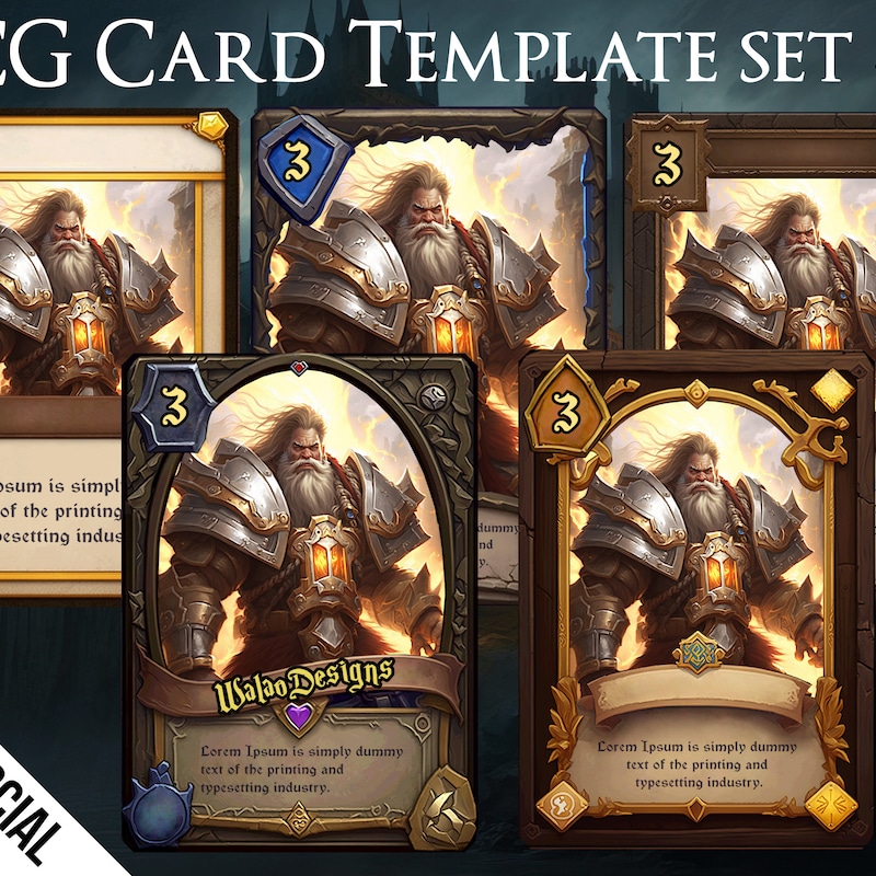 Tcg Box Template - Etsy