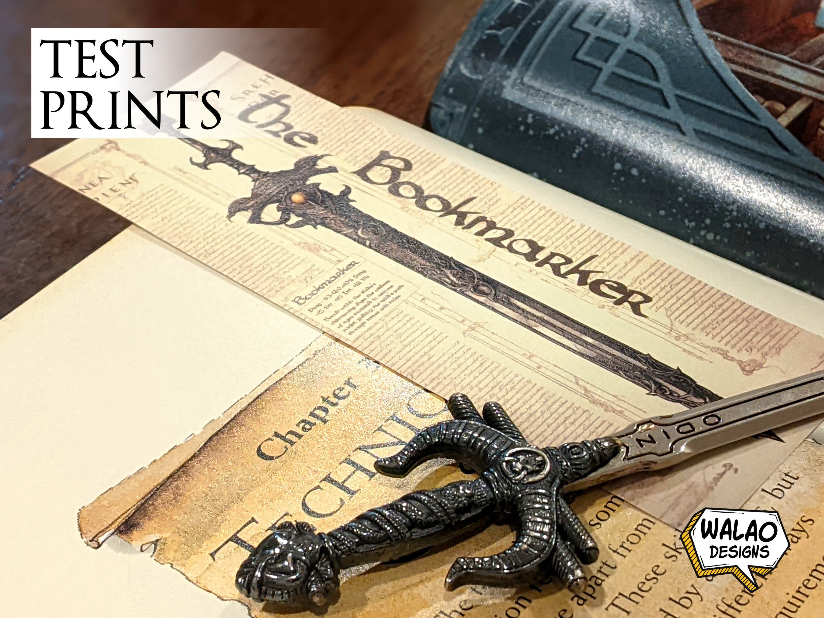 Fantasy Gamer Bookmarks | Printable Bookmarks | PNG | PDF | Digital ...