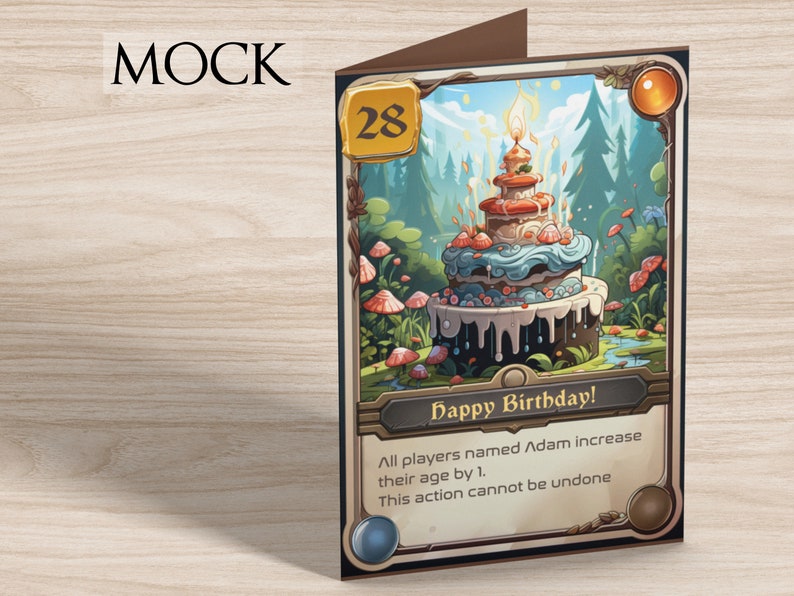 TCG Cartoon Card Template Set | PNG | Digital Download - Etsy Canada