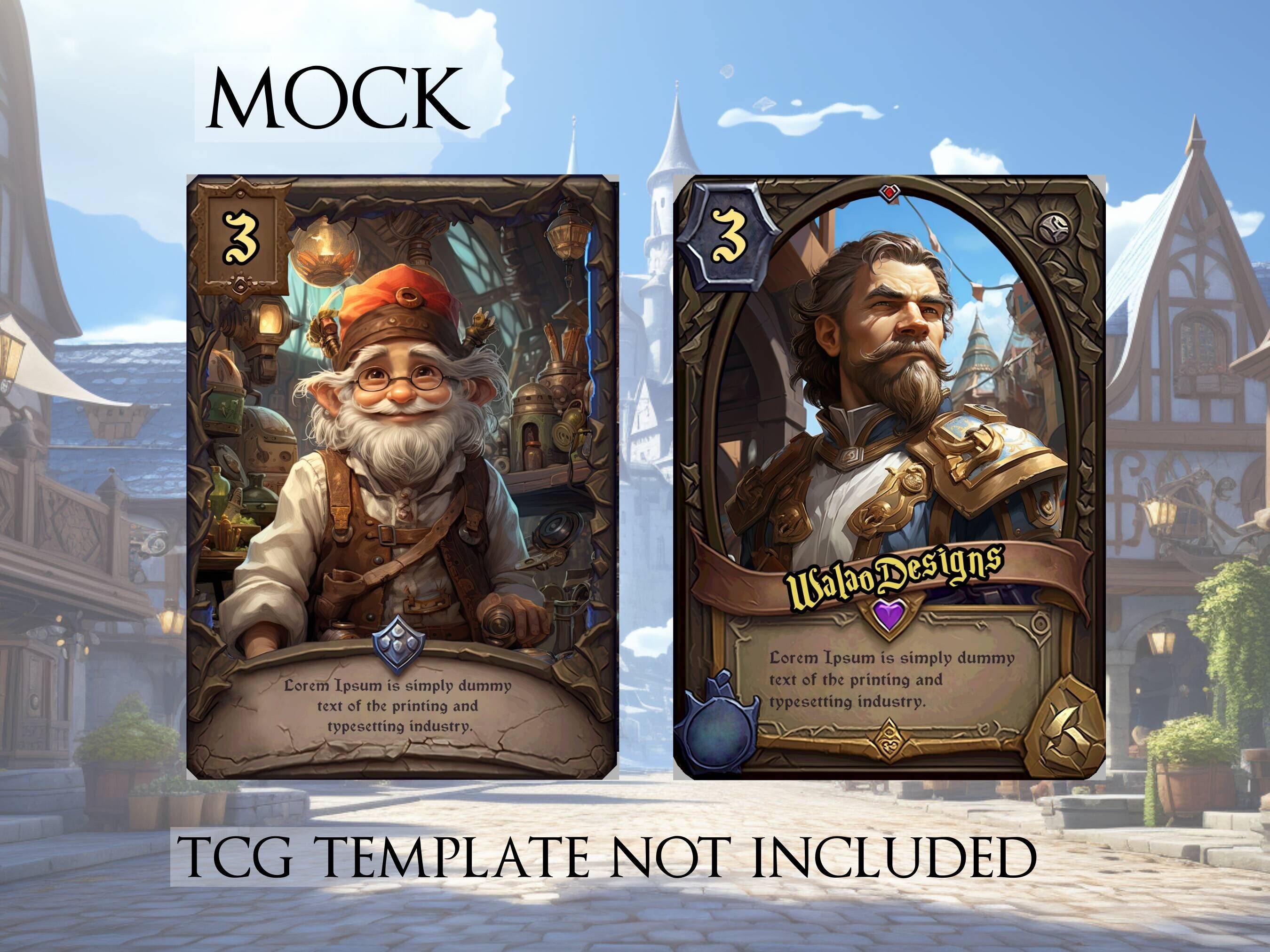 Fantasy Villager Portrait Art | RPG, Game, Book Illustration (JPG ...