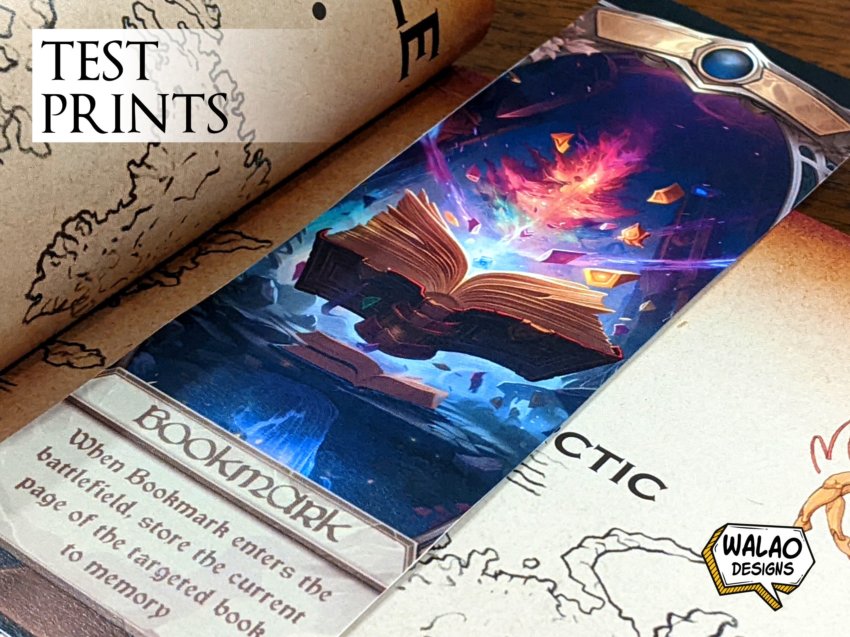Fantasy Gamer Bookmarks | Printable Bookmarks | PNG | PDF | Digital ...