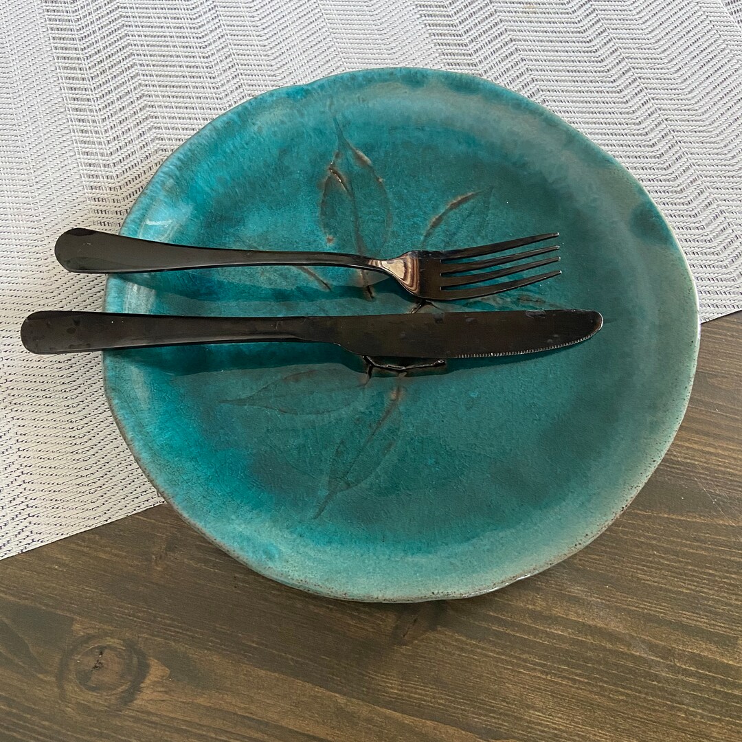 Unique Dinner Set Organic Shaped Handmade Ceramics, Wabi Sabi Stoneware ...