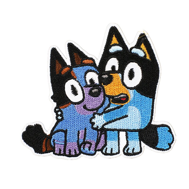 Bluey - Iron on Patches - Patch - Bingo - Embroidery - Coco, Pretzel ...