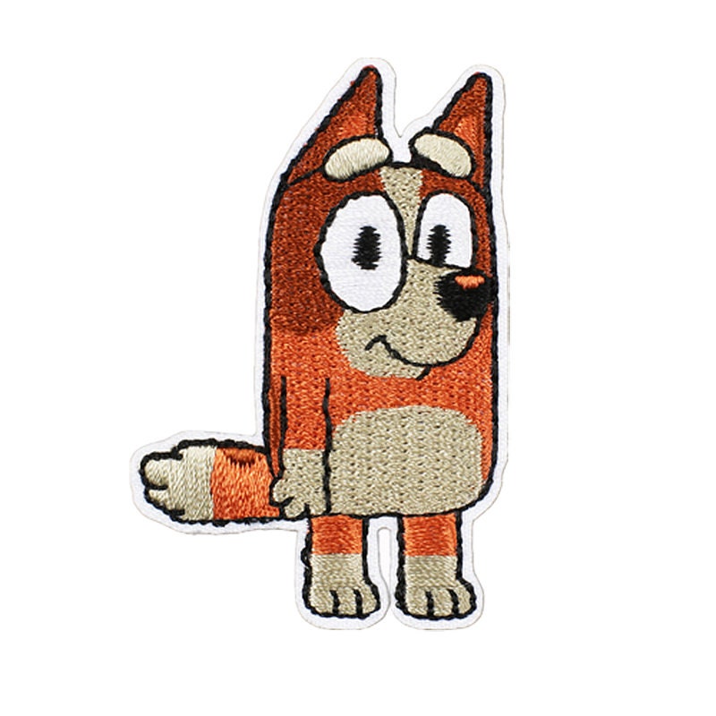 Bluey - Iron on Patches - Patch - Bingo - Embroidery - Coco, Pretzel ...