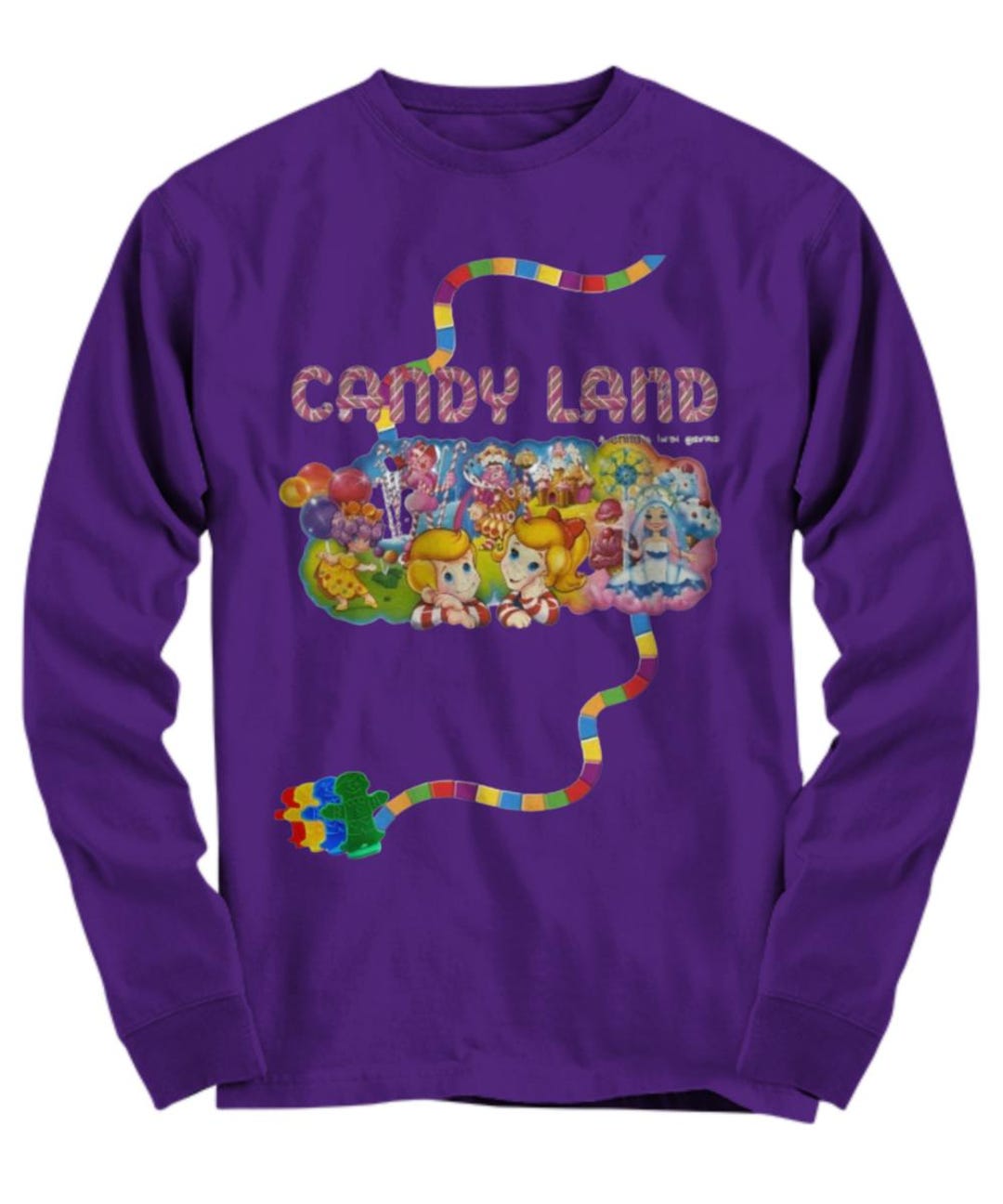 Candy Land Long Sleeve T-shirt - Etsy