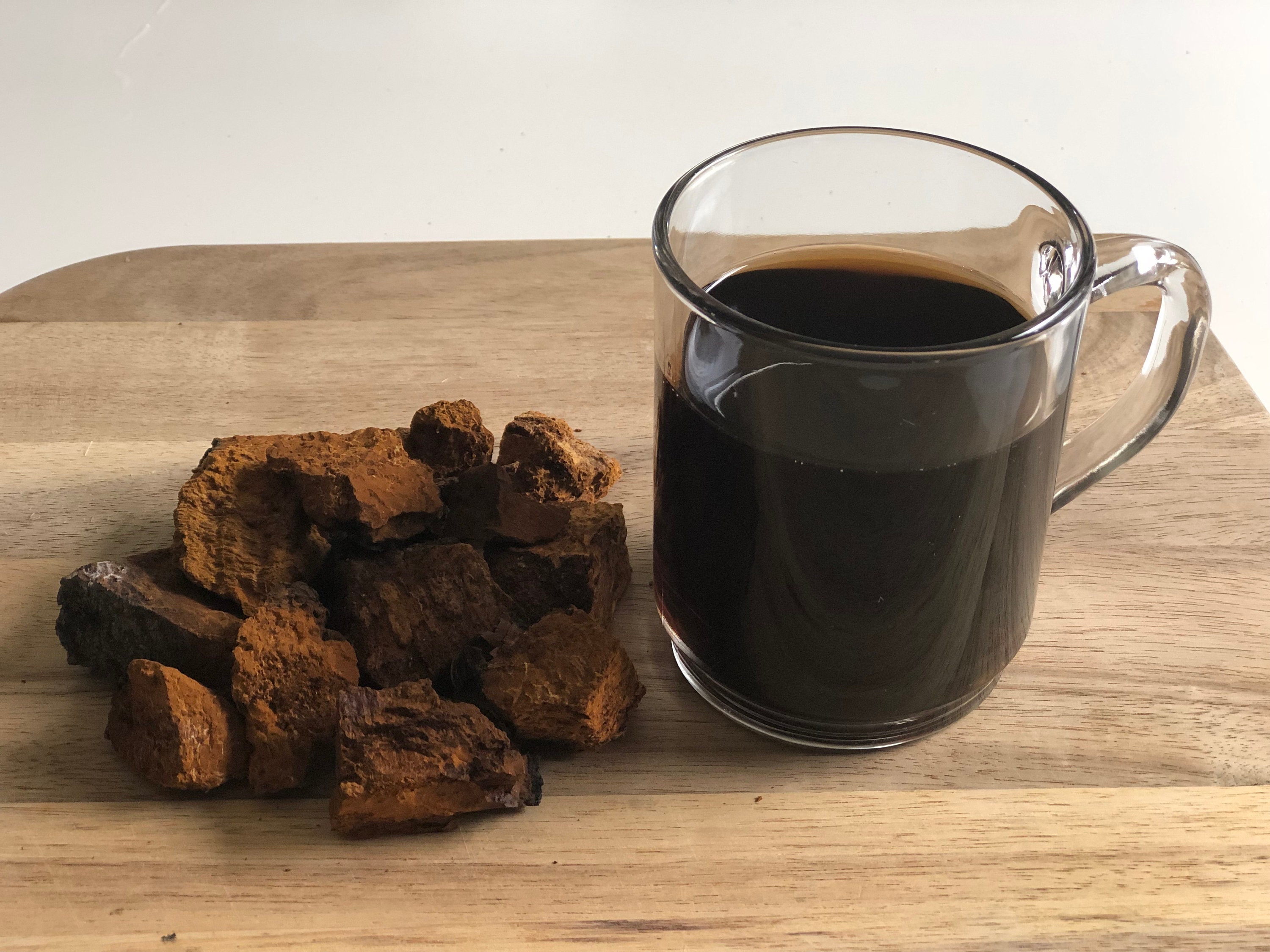 Chaga Mushroom Chunks, Wild Canadian Chaga, Chaga Forage, 100g, 3.52oz ...