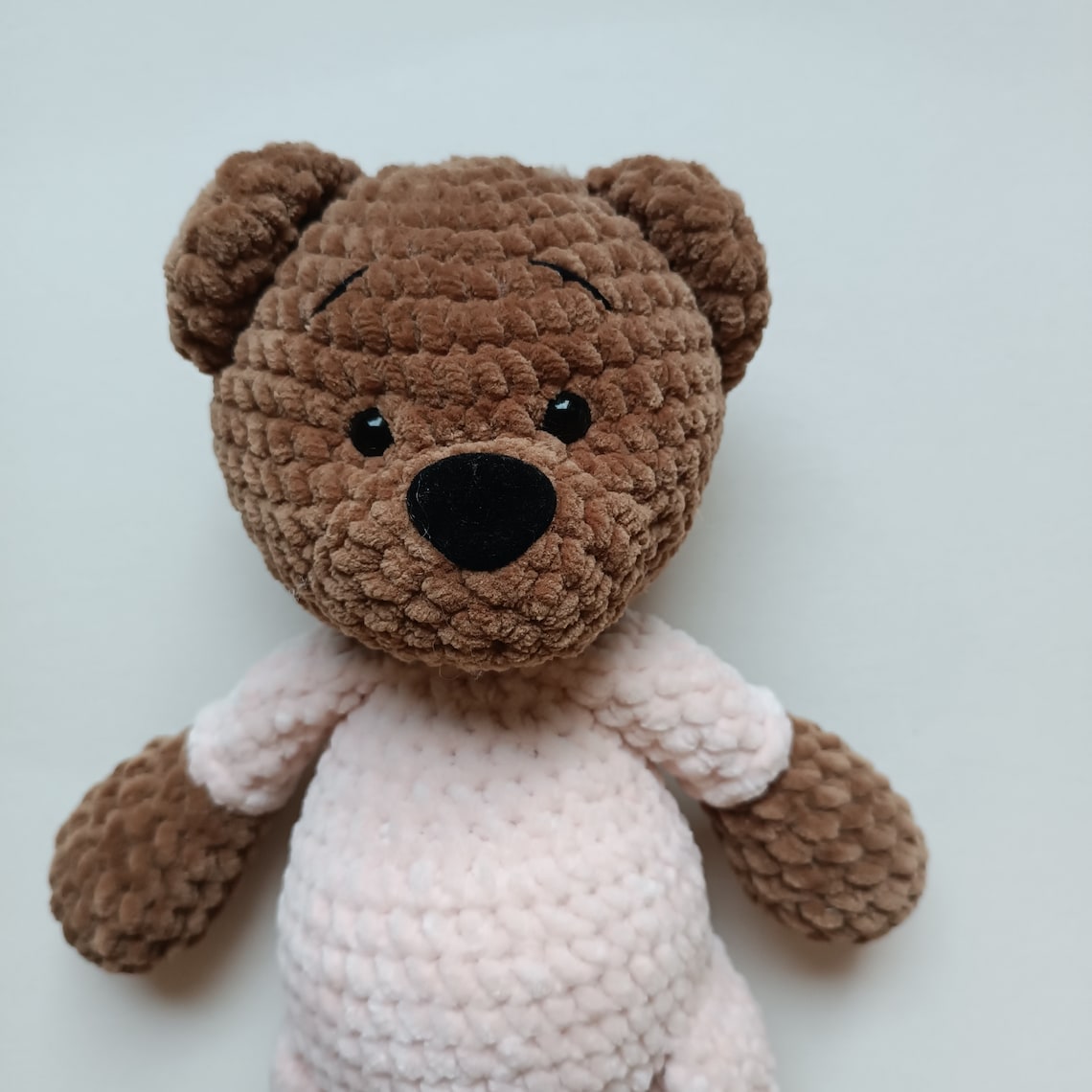 Amigurumi Plush Bear Pattern, Crochet Teddy Bear Pattern, Crochet Plush ...