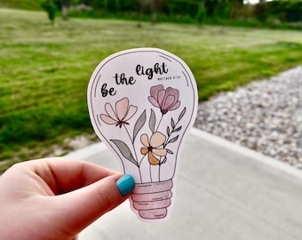 Matthew 5:16 Be the Light, Youth Room, Church Decor, Sunday School Room ...