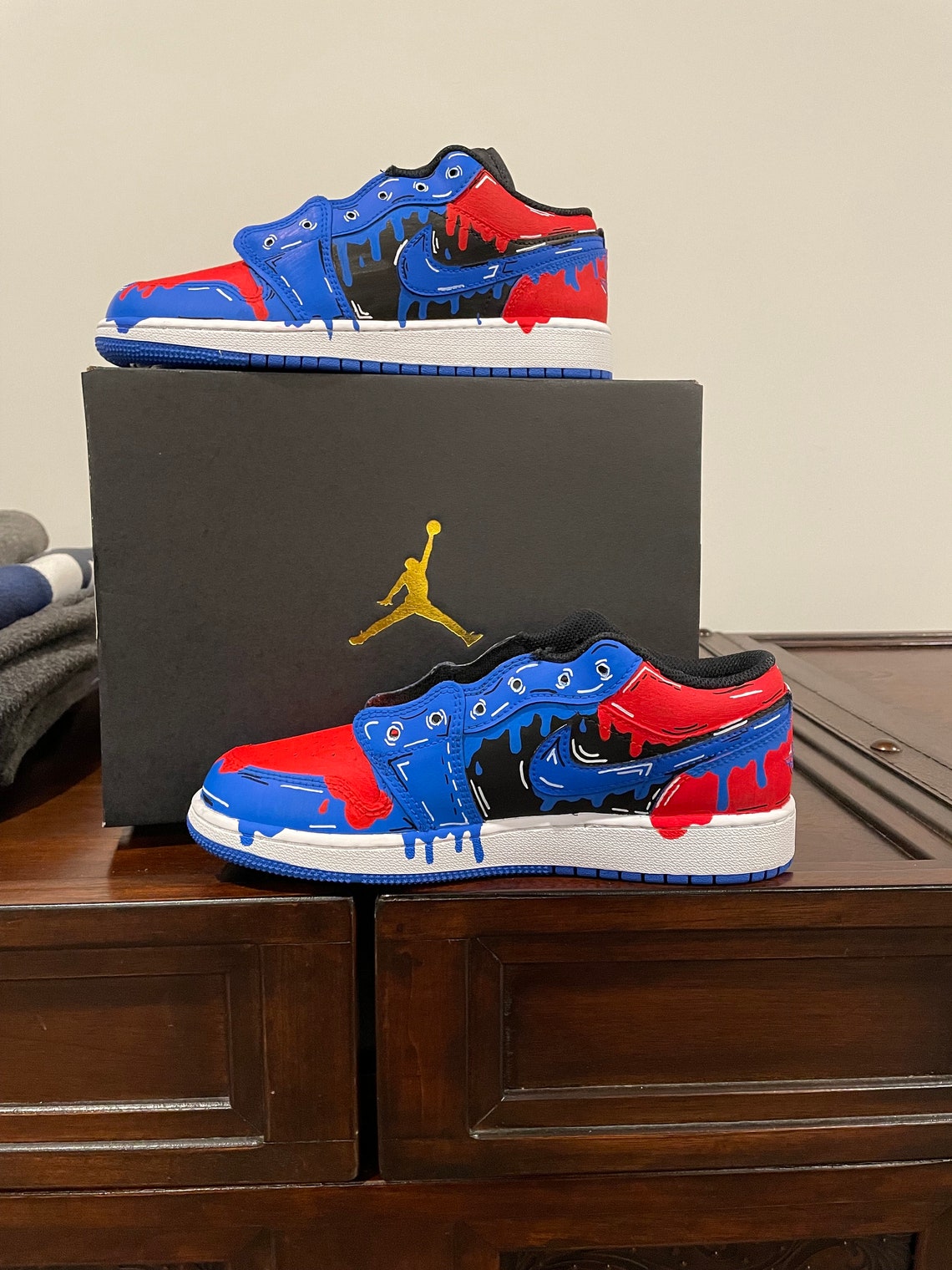 Air Jordan Mid Nike Drip - Etsy