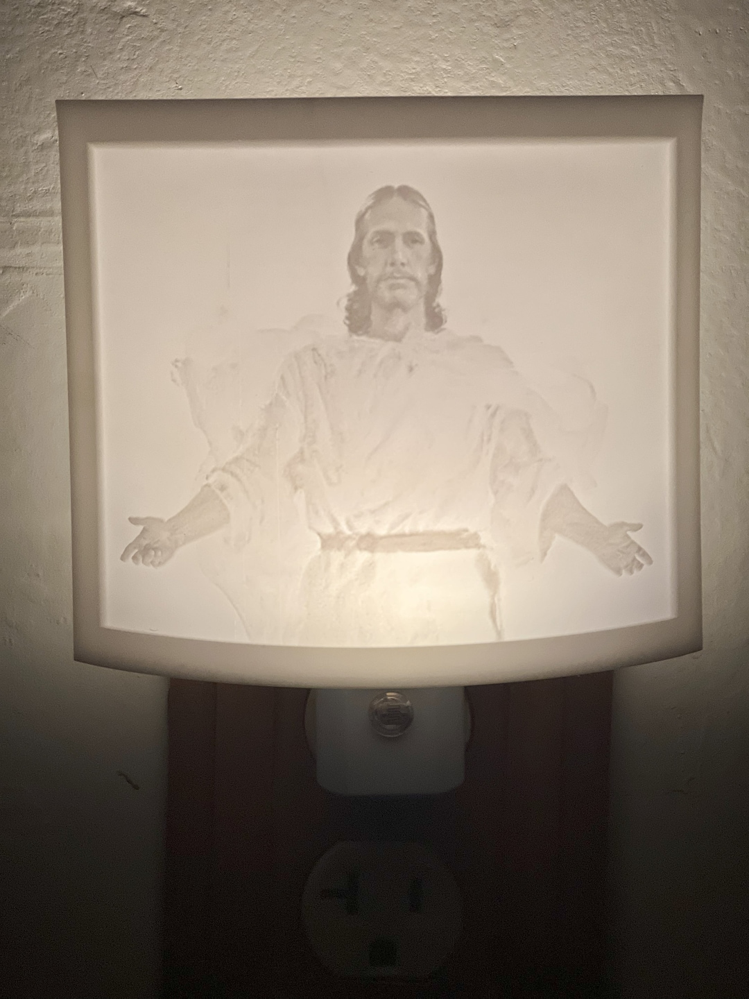 Christ Lithophane Night Light - Etsy